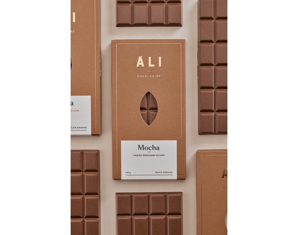 Šokoladas MOCHA | Ali šokoladinė